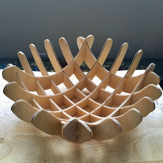 Wood Bowl Laser Cut File SVG PDF . Digital Download Template - Etsy