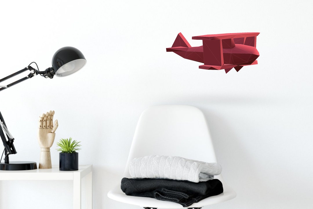 Airplane 3D Model Model. You Get STL and OBJ File to Use With 3D ...