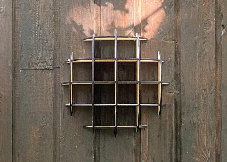 Half Moon Shelf 3D Cut File Template. Digital Download PDF, SVG Files ...