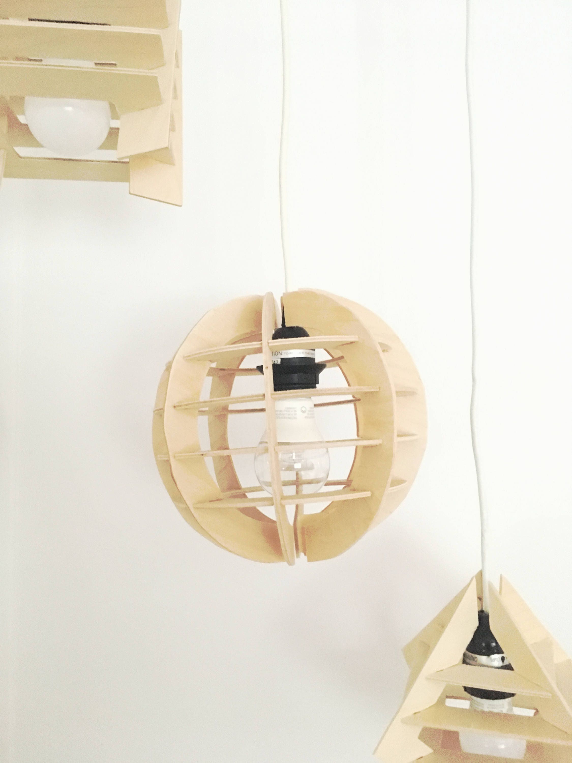Sphere 3D Wood Model Template. Digital Template to DIY Modern Sculpture ...
