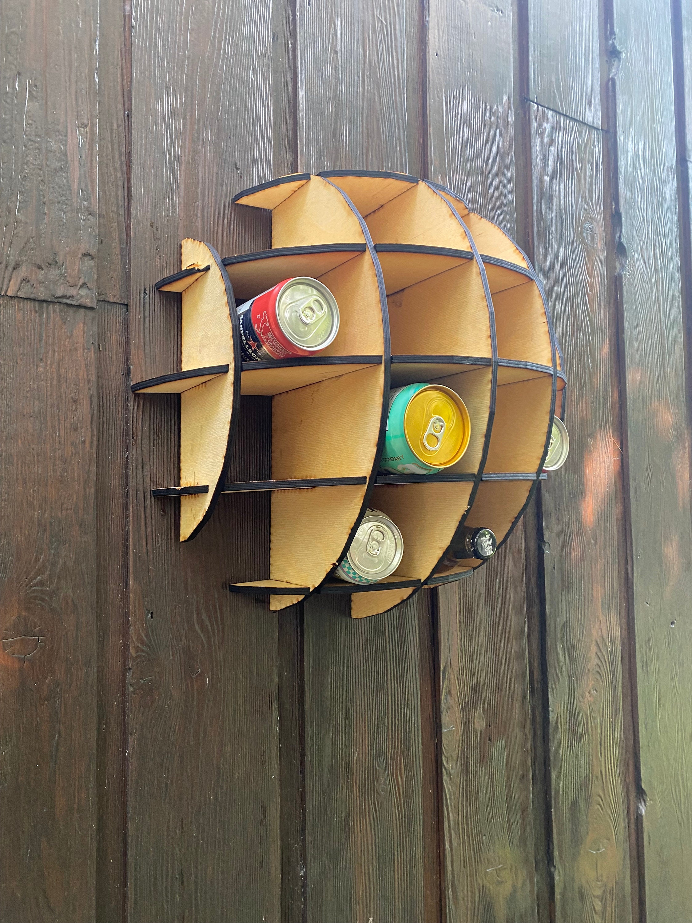 Half Moon Shelf 3D Cut File Template. Digital Download PDF, SVG Files ...