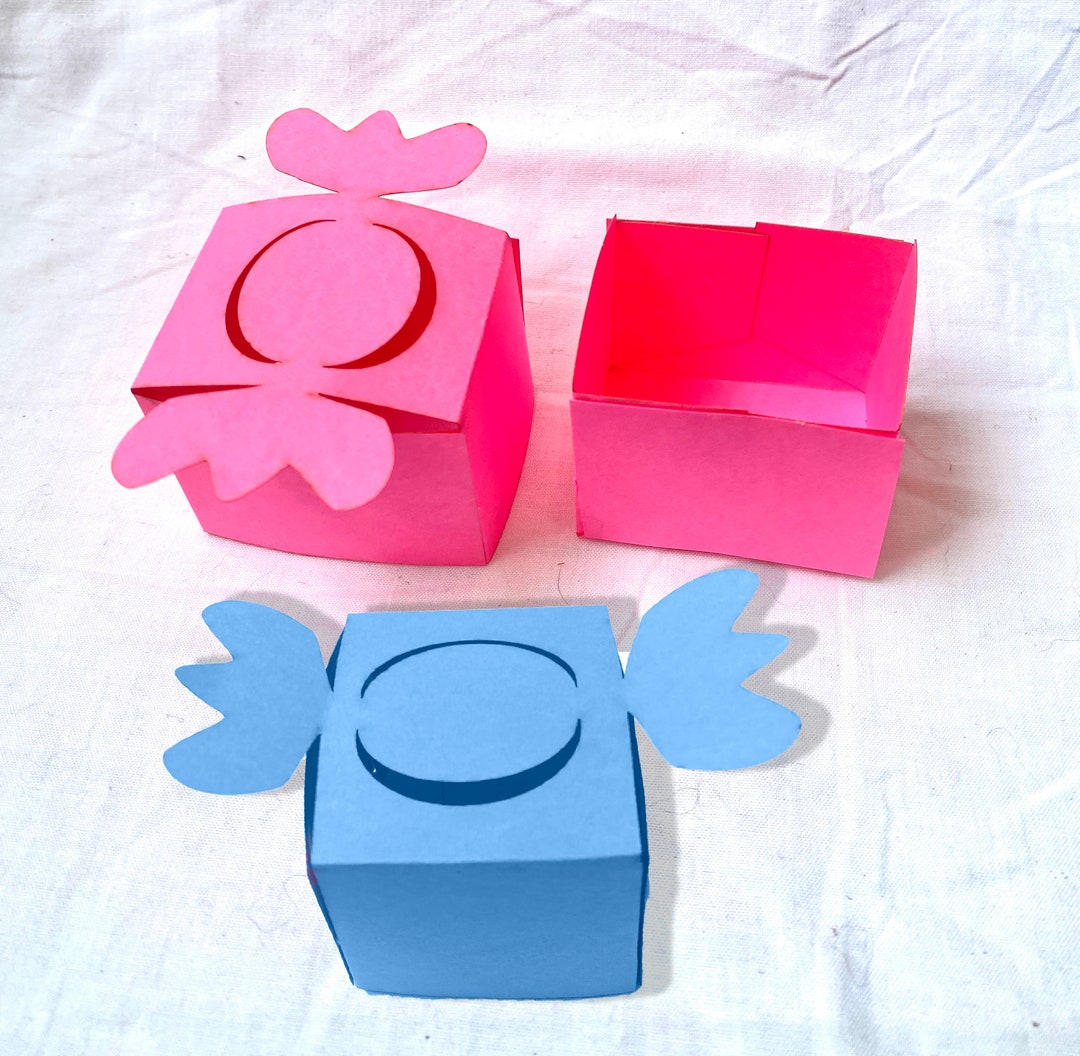 Candy Boxes 3D Papercraft. You Get Pdf SVG DXF Digital File Templates ...