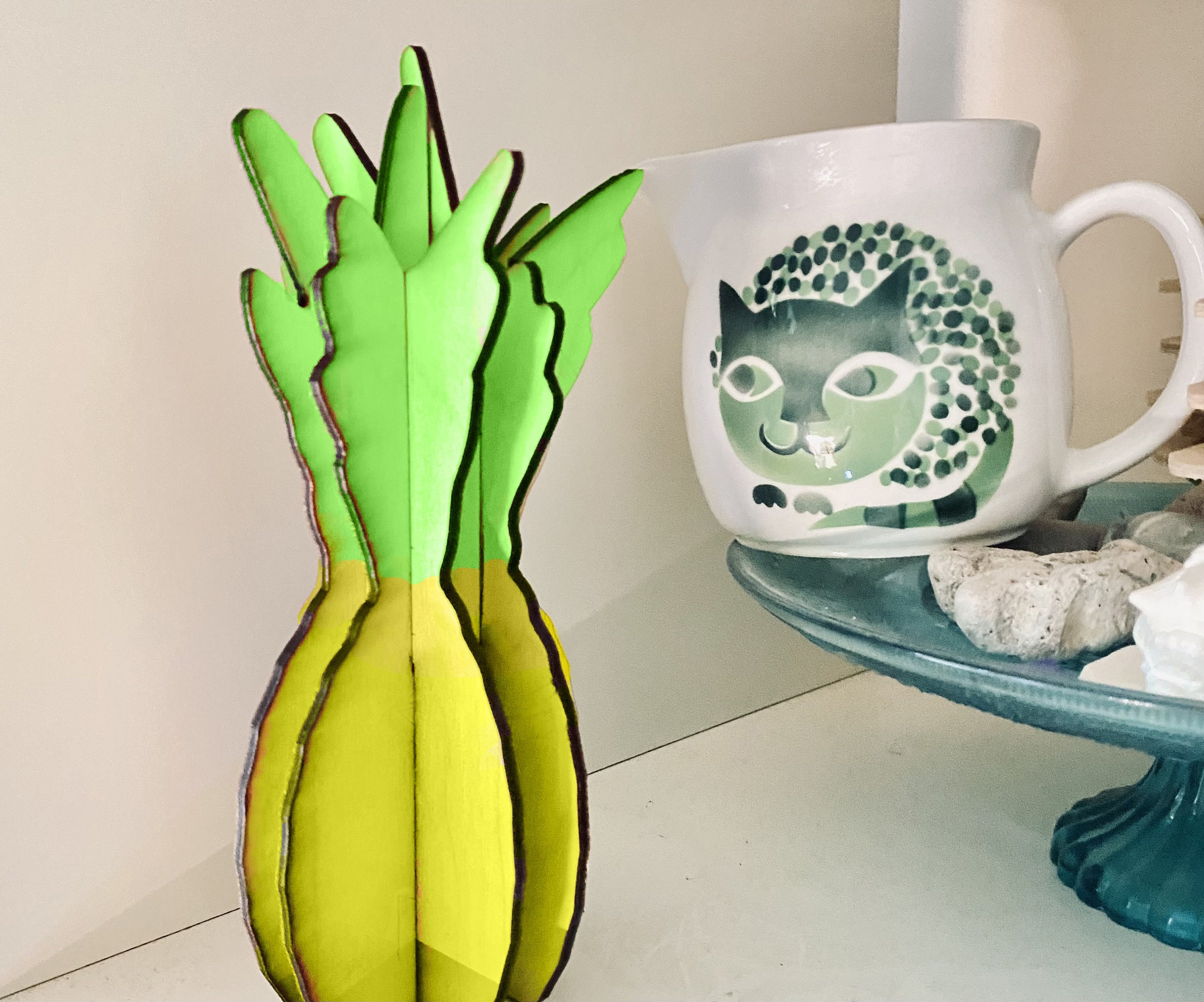 Pineapple 3D Cut File. Digital Downloadable PDF and 3D SVG Cut Files ...