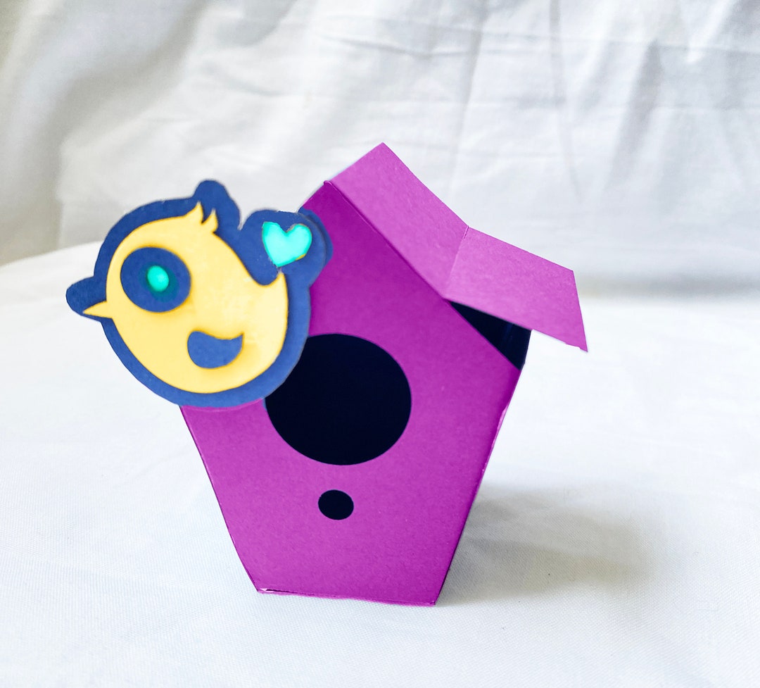 Bird Box 3D Papercraft. You Get Pdf SVG DXF Digital File Templates and ...
