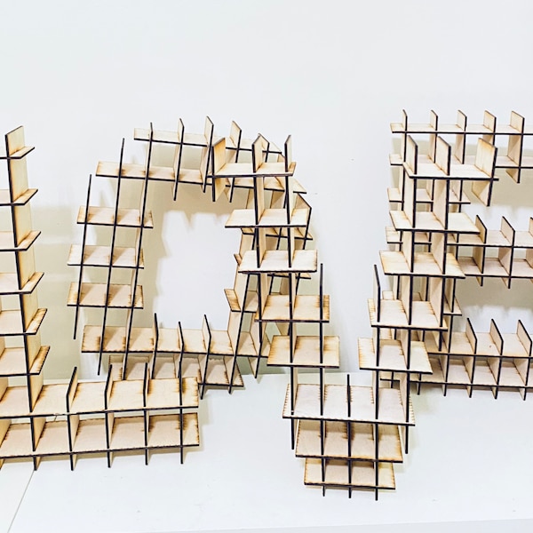 Scrolled Alphabet Letters - Etsy