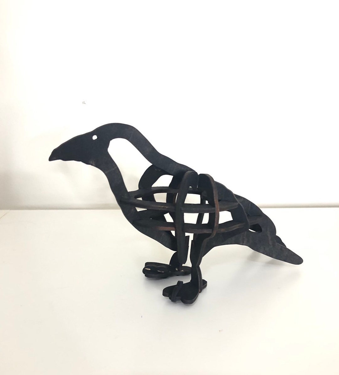 Crow 3d SVG Files Laser Cut. Digital Downloadable Template DIY This ...