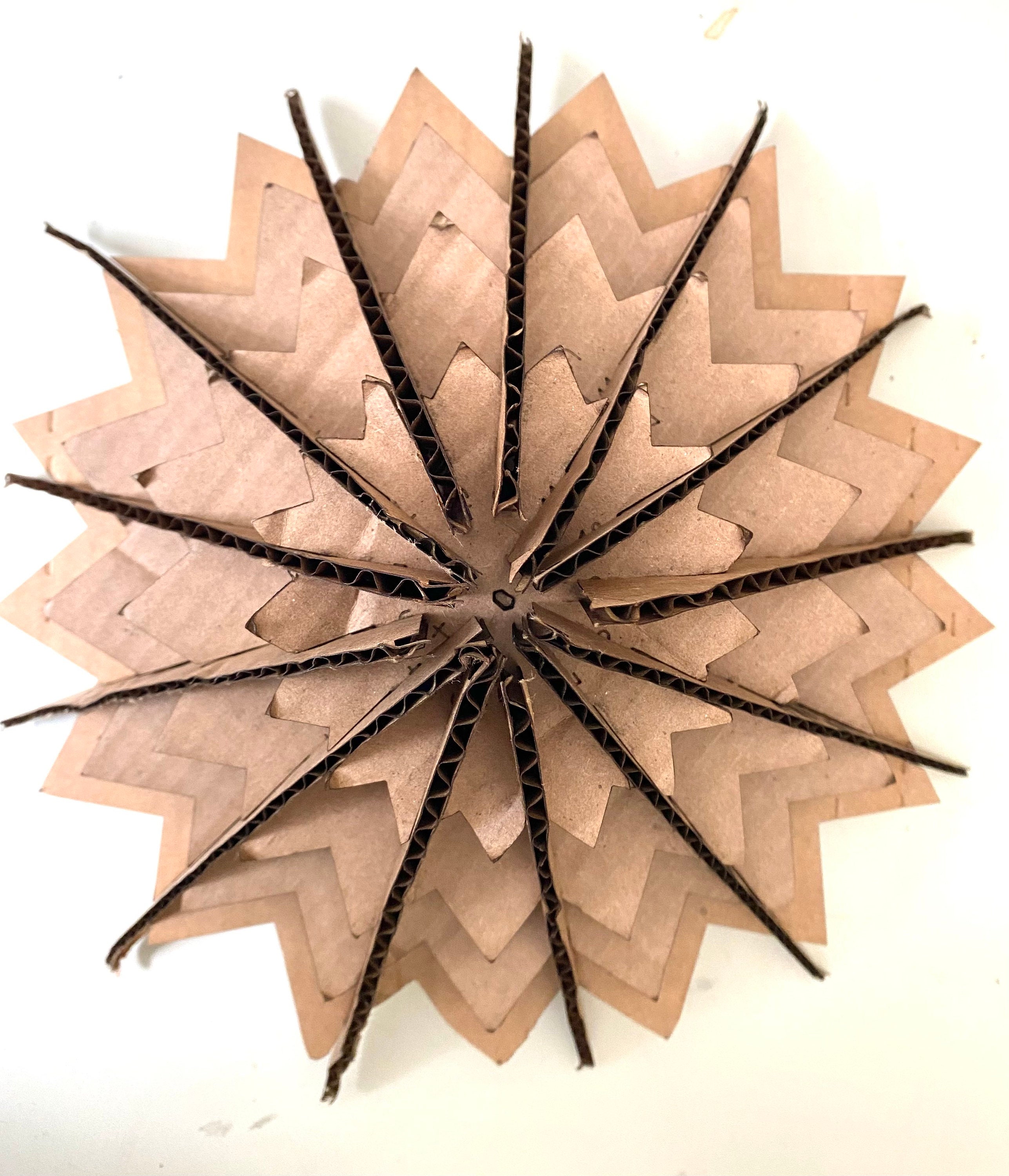 Star Lampshade 3D Cut Ffile Template. Digital Download PDF, SVG for DIY ...