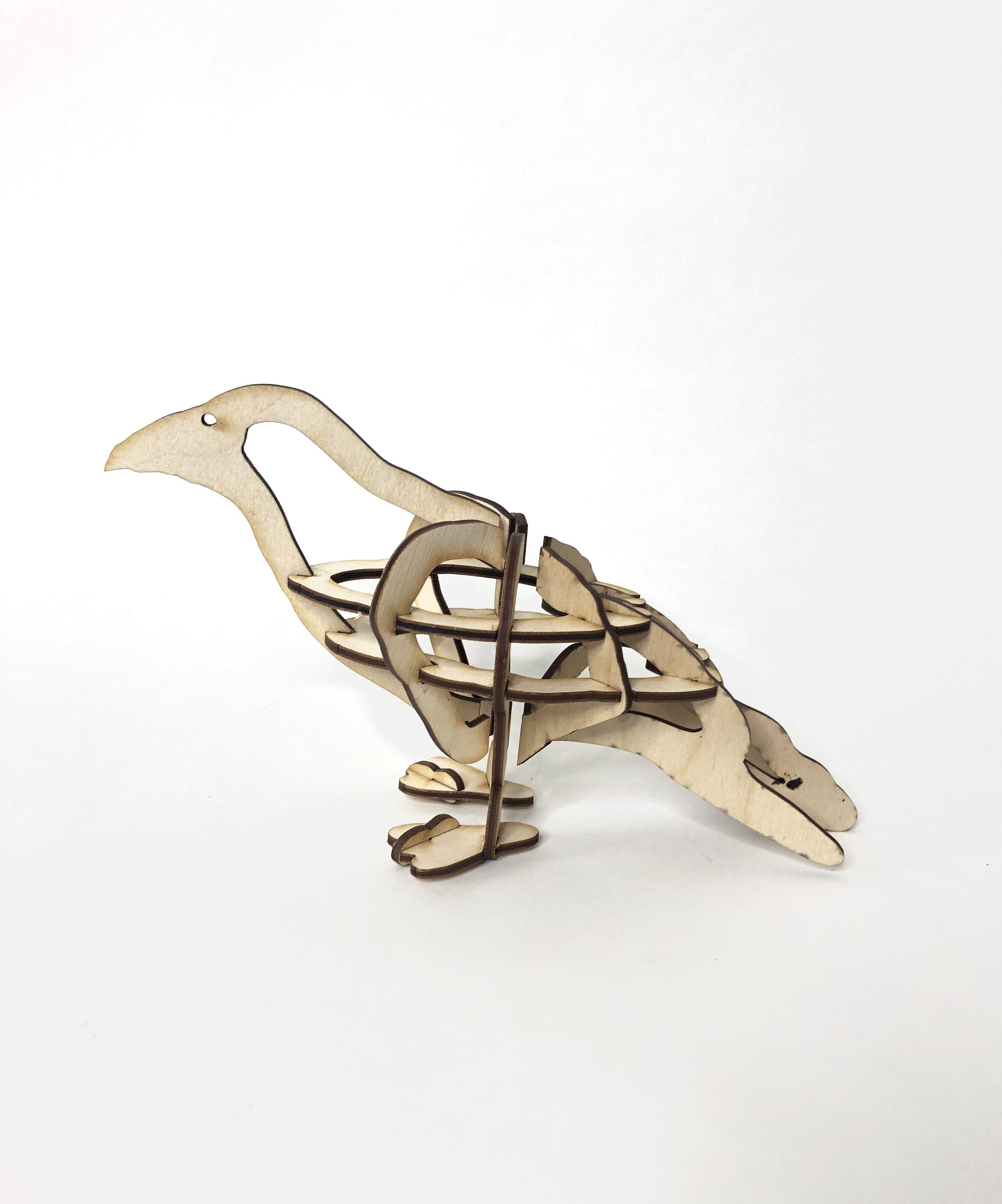 Crow 3d SVG Files Laser Cut. Digital Downloadable Template DIY This ...