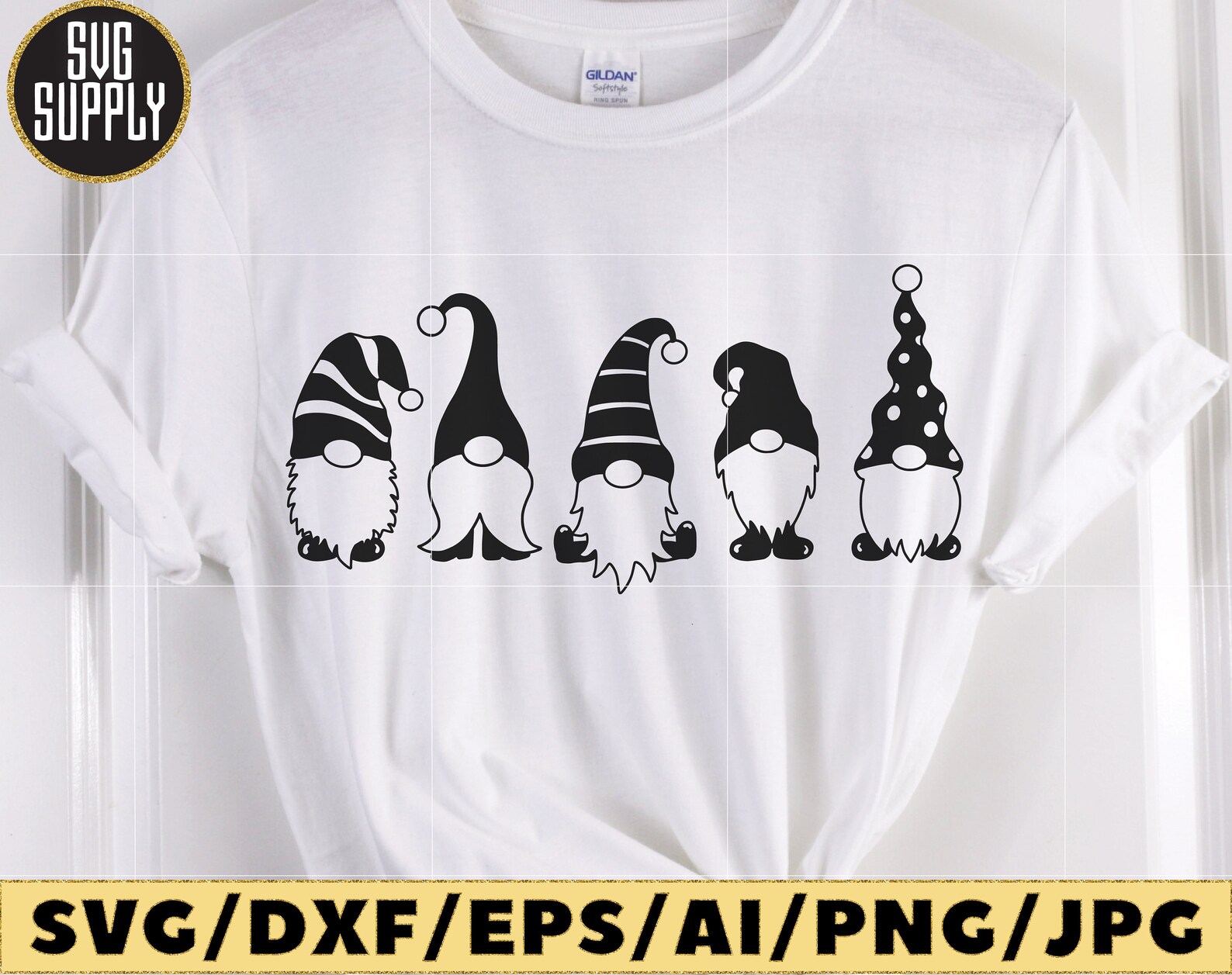 Gnome Bundle SVG Gnomies SVG Cut File for Silhouette Cameo - Etsy