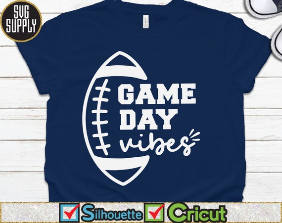 Game Day Vibes SVG Football Svg Football Shirt Svg Mom Life - Etsy