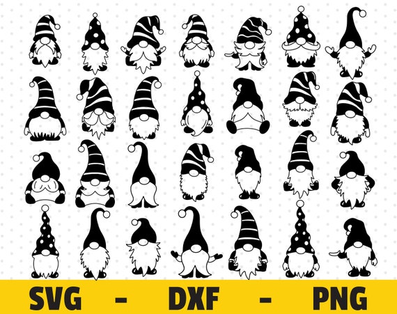 Gnome SVG Gnomi SVG Cute Funny Gnome svg Natale Gnome svg - Etsy Italia