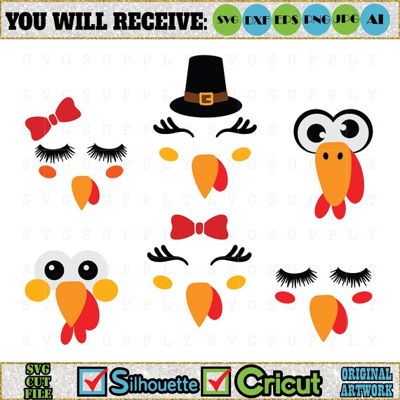 Turkey Face Ideas - Mom. Wife. Busy Life.