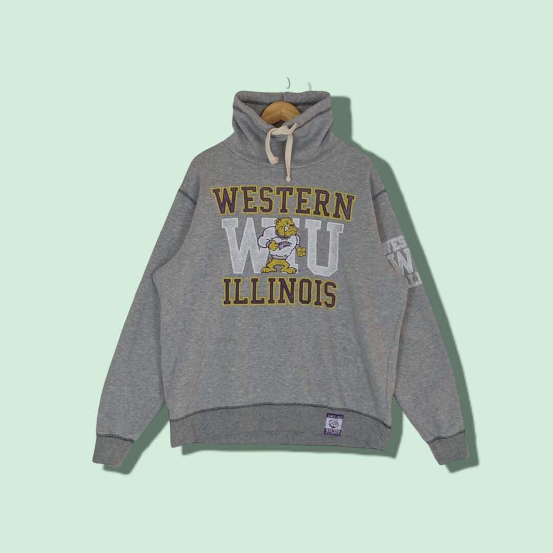 Vintage 2000's UNIV COLLECTION Pullover Jumper Western Illinois ...