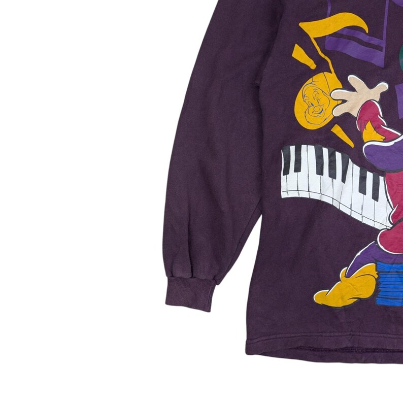 Vintage 2000's WALT DISNEY Grumpy Seven Dwarfs Hoodie Snow White ...