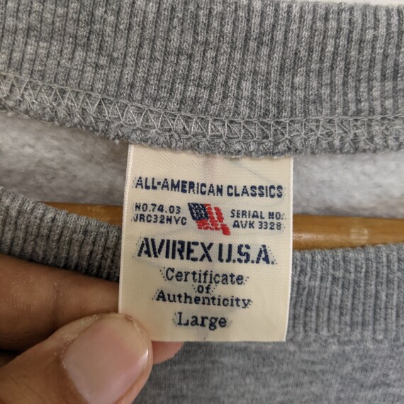 Vintage 2000's AVIREX USA Navy Eagles Florida Jumper … - Gem