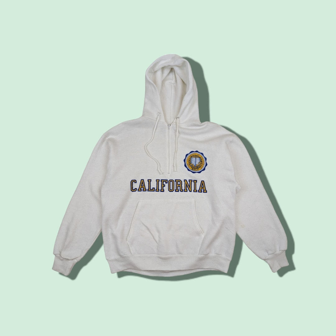 Vintage 90's UNIVERSITY OF CALIFORNIA Berkeley Hoodie University ...