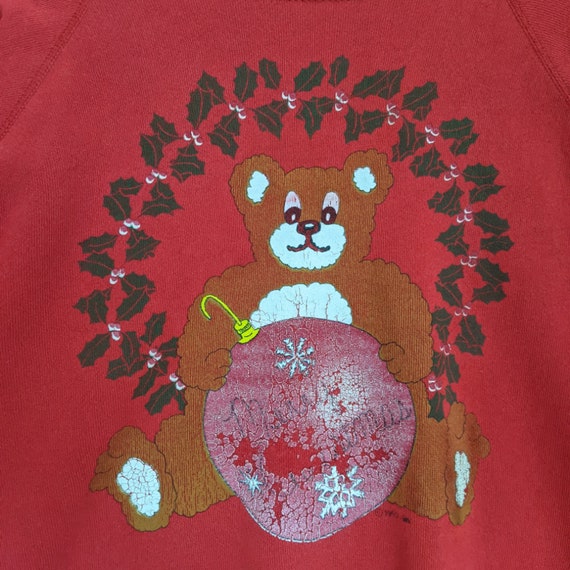 Vintage 90's PANILL Cute Teddy Bear Big Image Jumper … - Gem