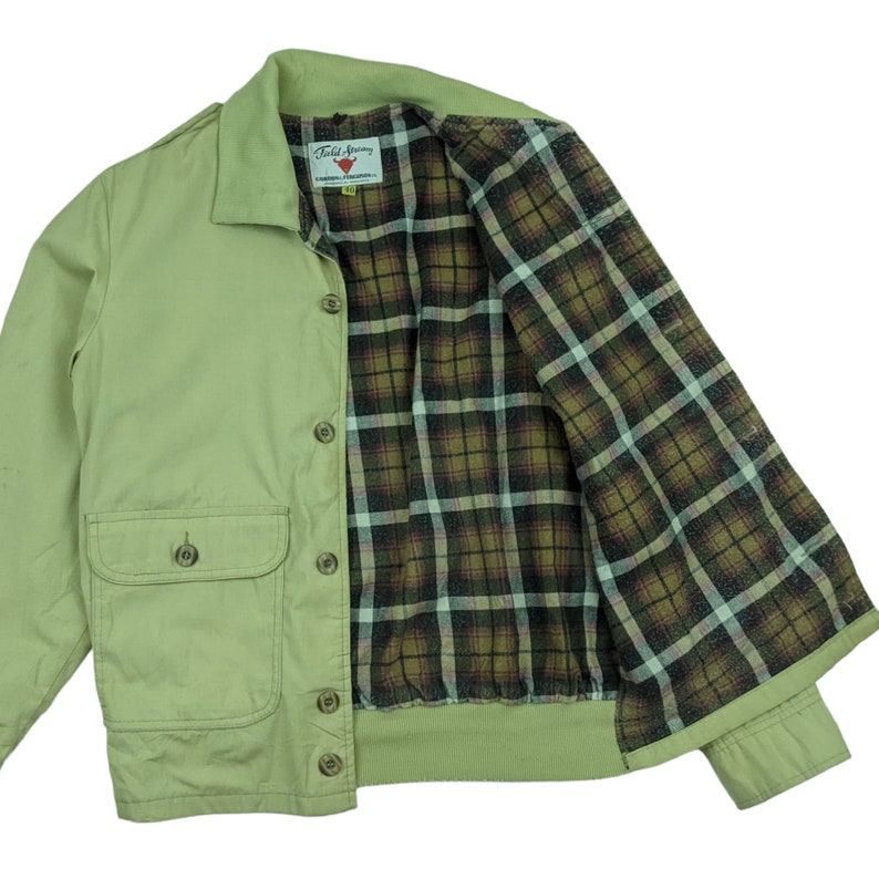 Vintage FIELD & STREAM Bomber Style Jacket Field Stream Harrington ...