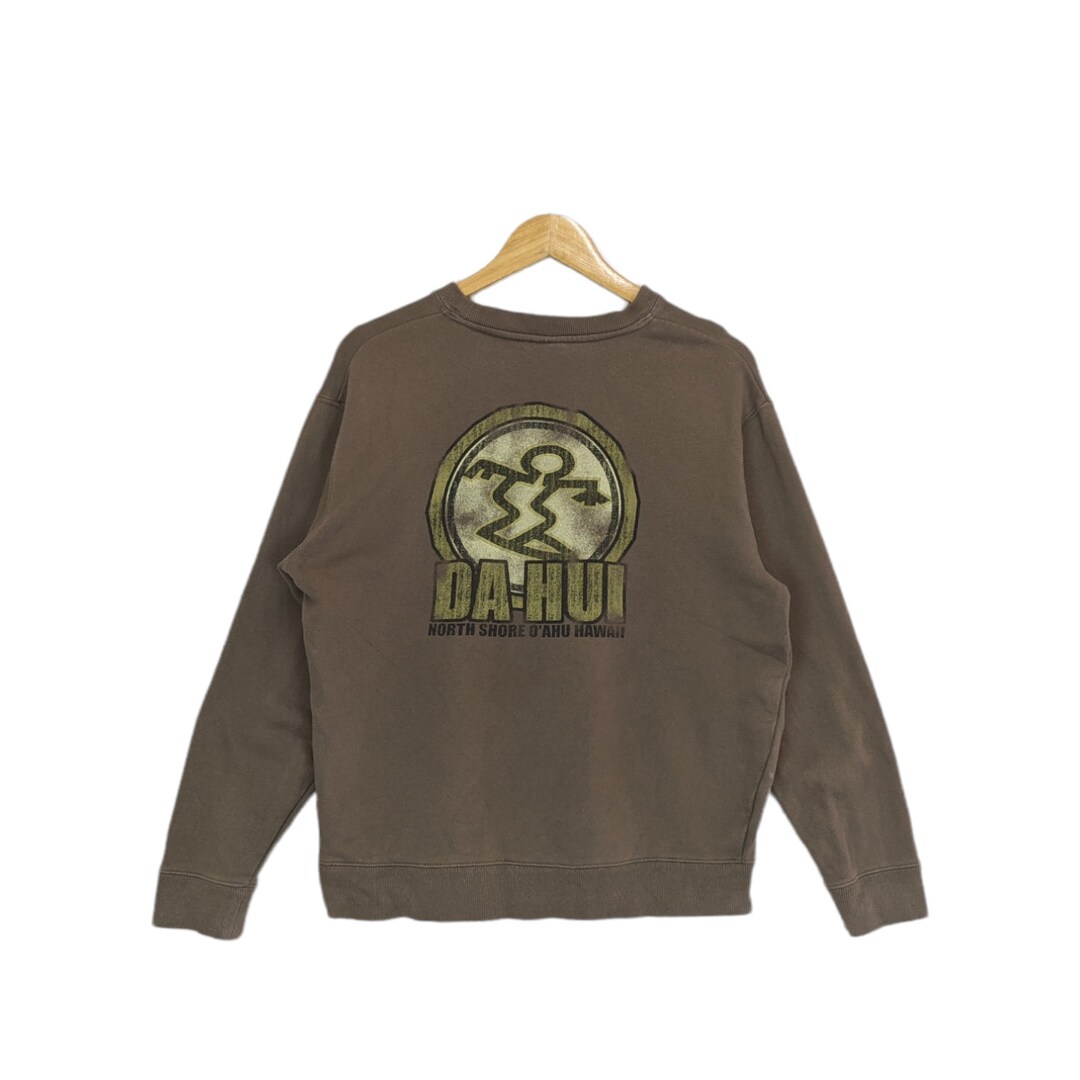 Vintage 2000's DA HUI Hawaii Surfboard Sweatshirt Da Hui - Etsy