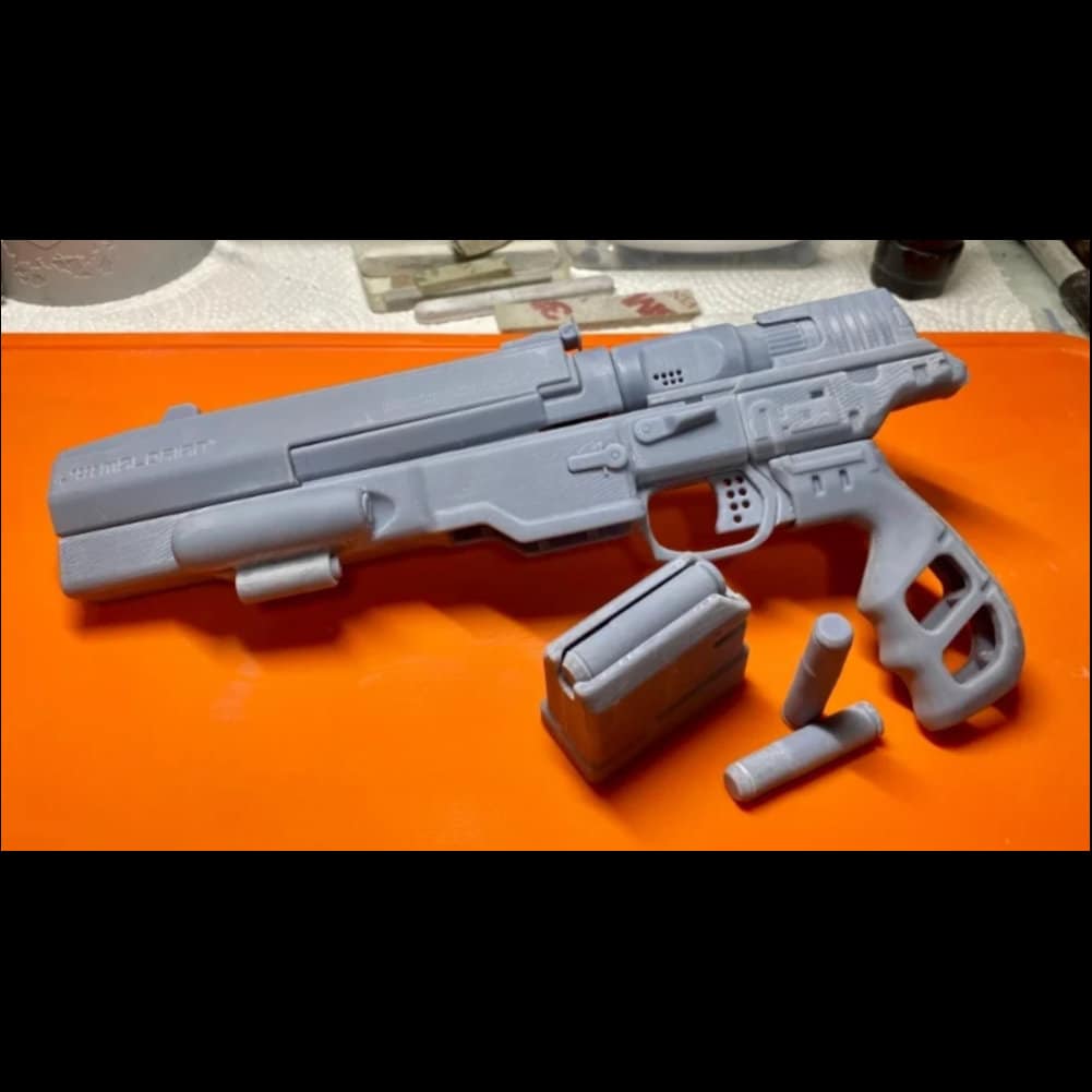 CYBERPUNK 2077 Malorian Arms 3516 JOHNNY SILVERHAND 3D - Etsy Schweiz