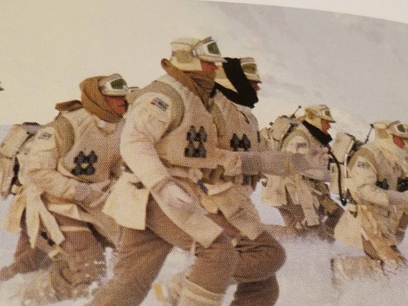 Star Wars Luke Skywalker Hoth Rebel Trooper Brigade Uniform Costume ...