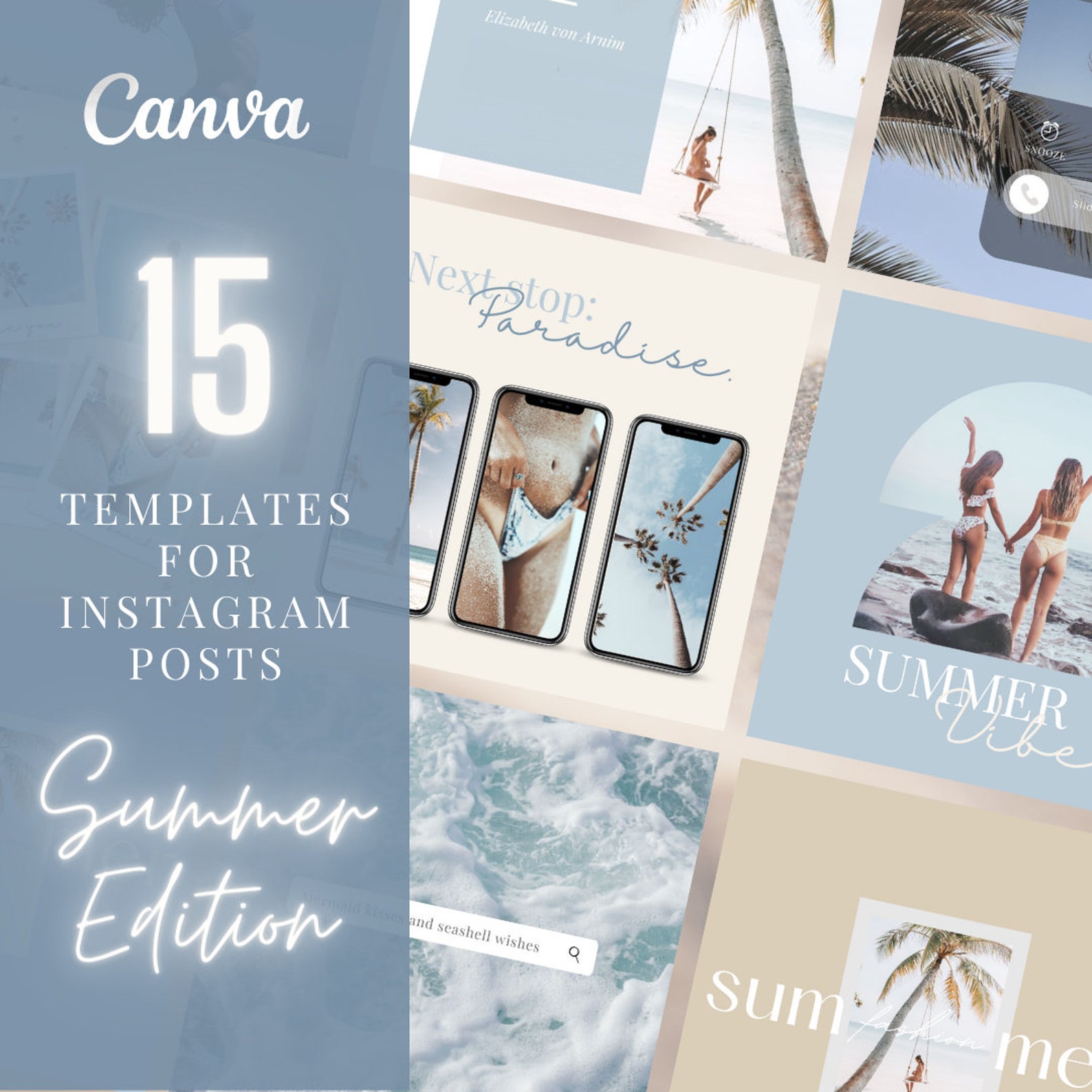 25 Editable Social Media Instagram Templates | Editable on Canvas ...