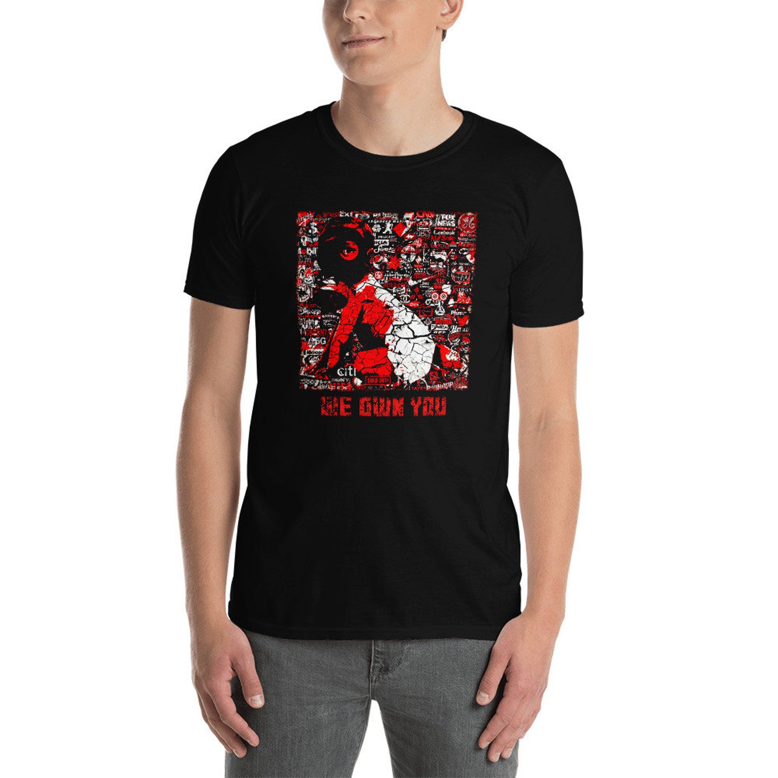 We Own You Anti Corporate Capitalist Consumerist Punk Anarchist Rebel ...