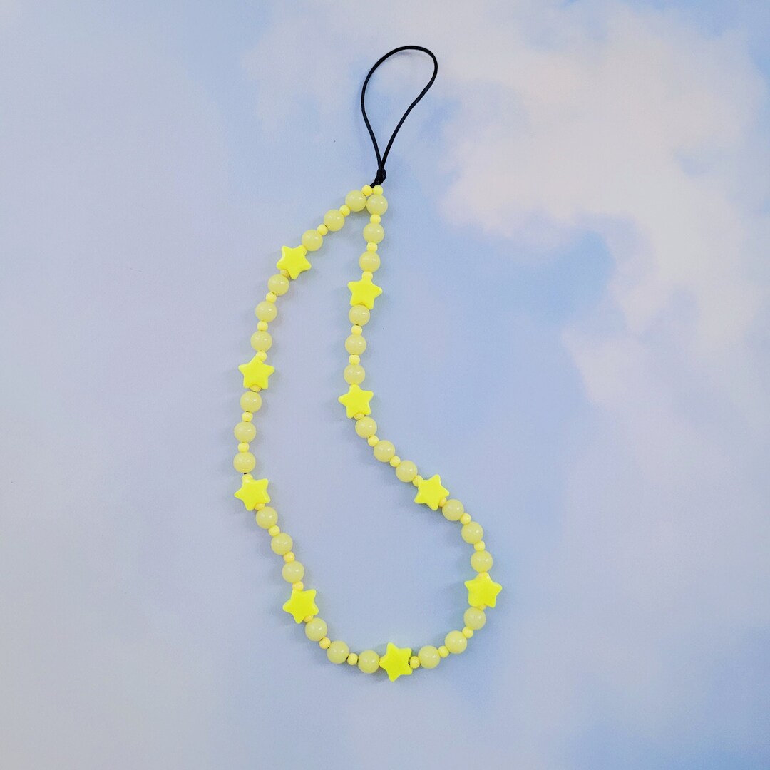 Star Beaded Phone Strap Y2K Retro 90s Vibes Gifts for Her Phone Wrist ...
