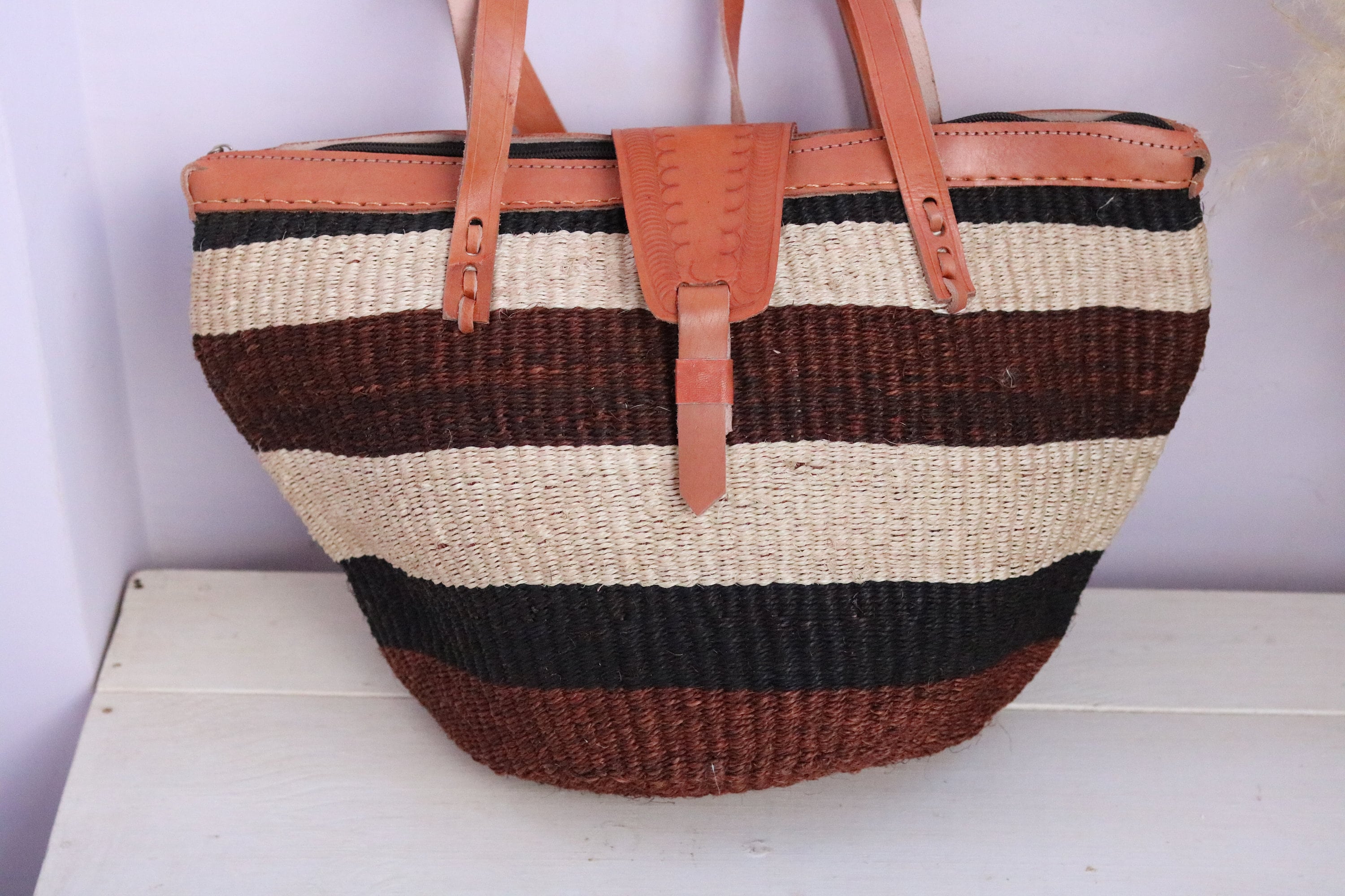 African Woven Bag, Woven Sisal Bag, Woven Crossbody Bag, Woven Kenyan ...