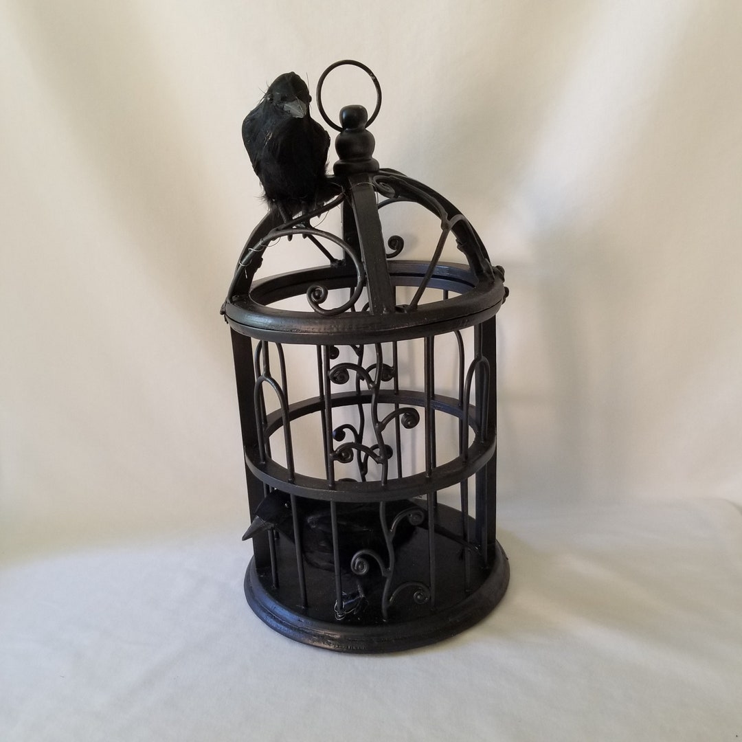 NEVERMORE Quoth the Raven, Halloween Decoration, Black Italian Style ...