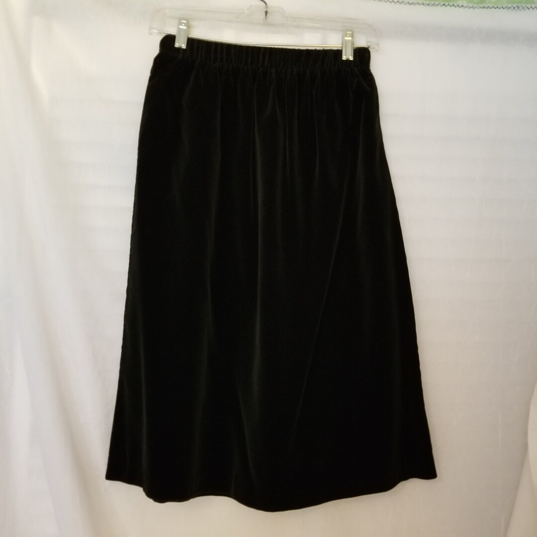 Russ Petites Vintage Velvet Skirt Perfect Condition Size 4 - Etsy