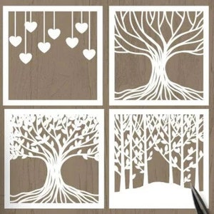 Tree SVG, Layered 3D Papercut Shadowbox, 3D Layered Shadow Box, Cricut ...