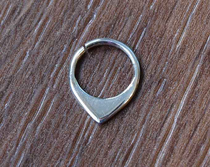Triangle Septum Nose Piercing Septum Boho Ring - Etsy