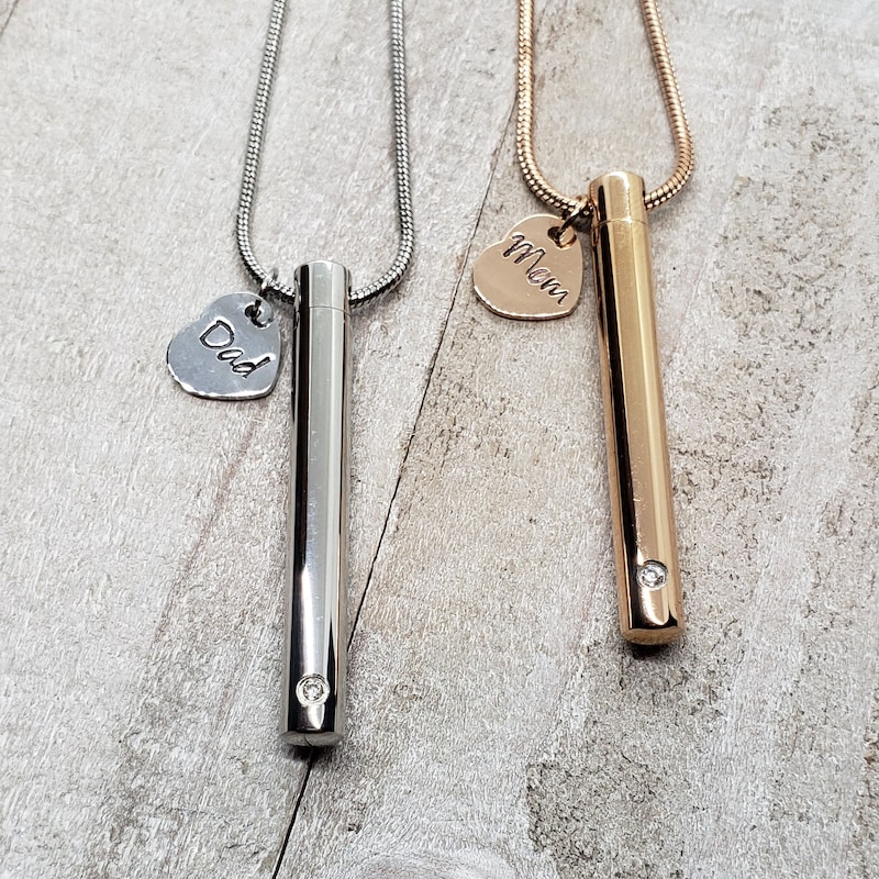 Ashes Necklace Gold - Etsy