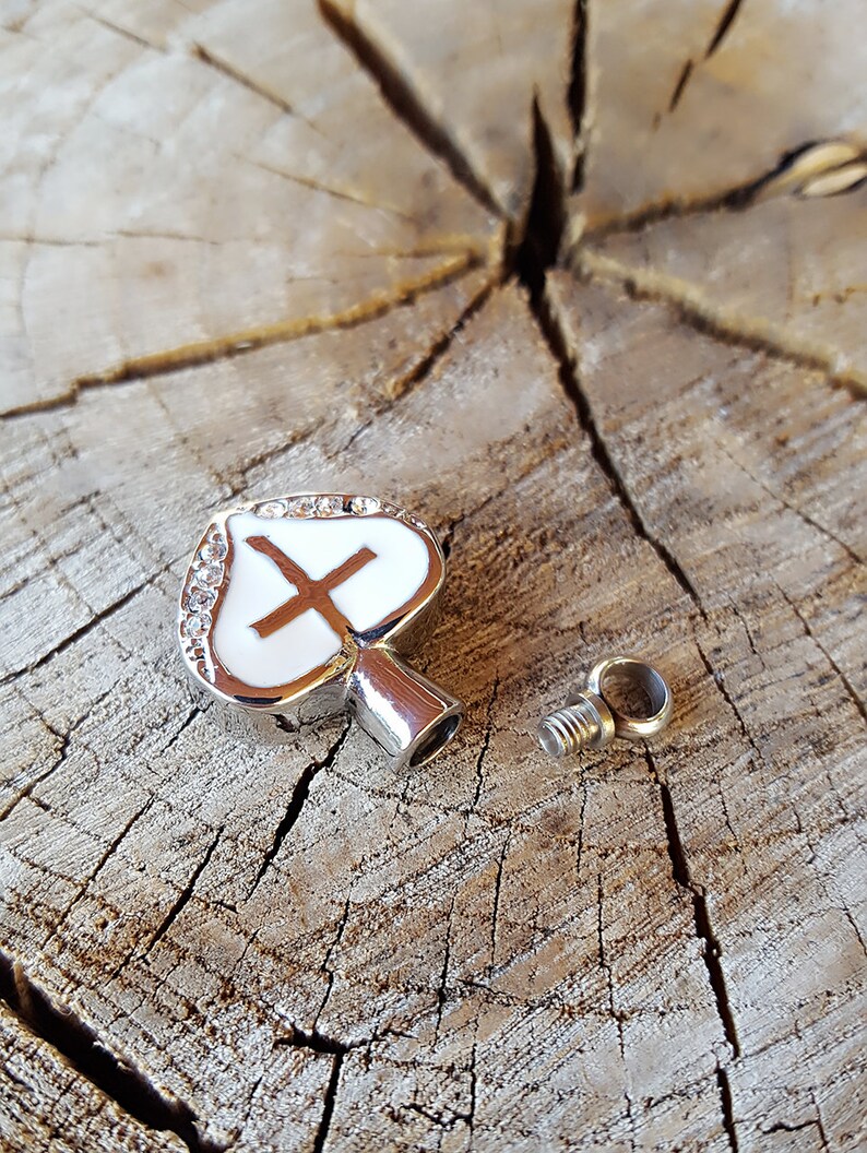 Personalized Cross Heart Cremation Jewelry for Ashes Urn - Etsy