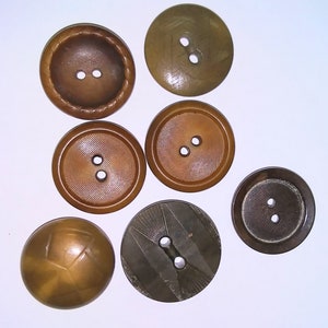 Assorted Lot of 15 Carved Art Deco Brown Bakelite Celluloid - Etsy