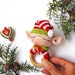 Christmas Baby Shower Gift Christmas Elf Baby Rattle Ready to - Etsy