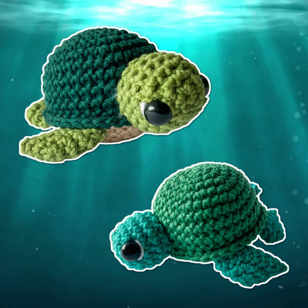 Amigurumi Turtle Crochet Toy Pattern - Etsy