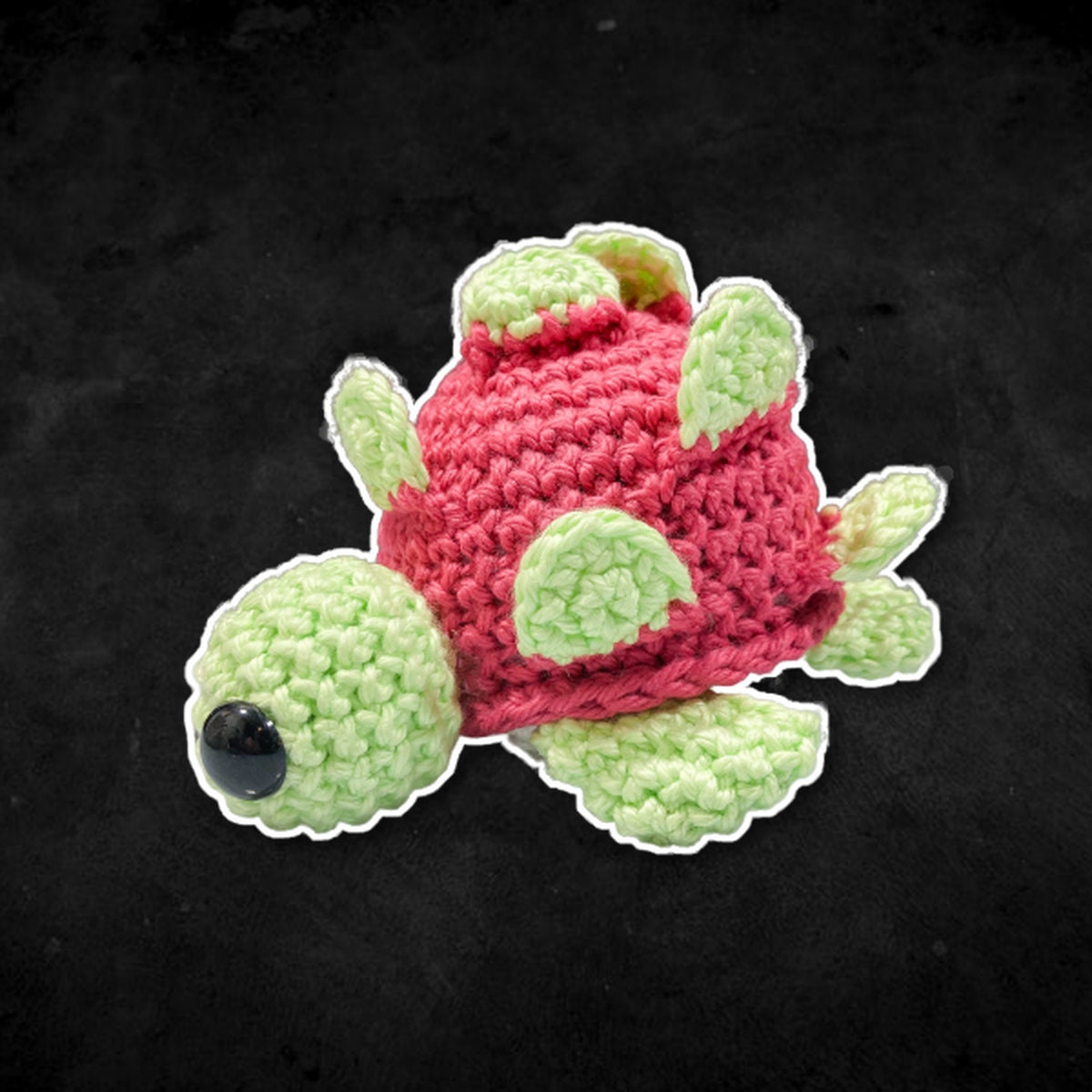 Dragonfruit Turtle Amigurumi Crochet Doll Pattern PDF - Etsy