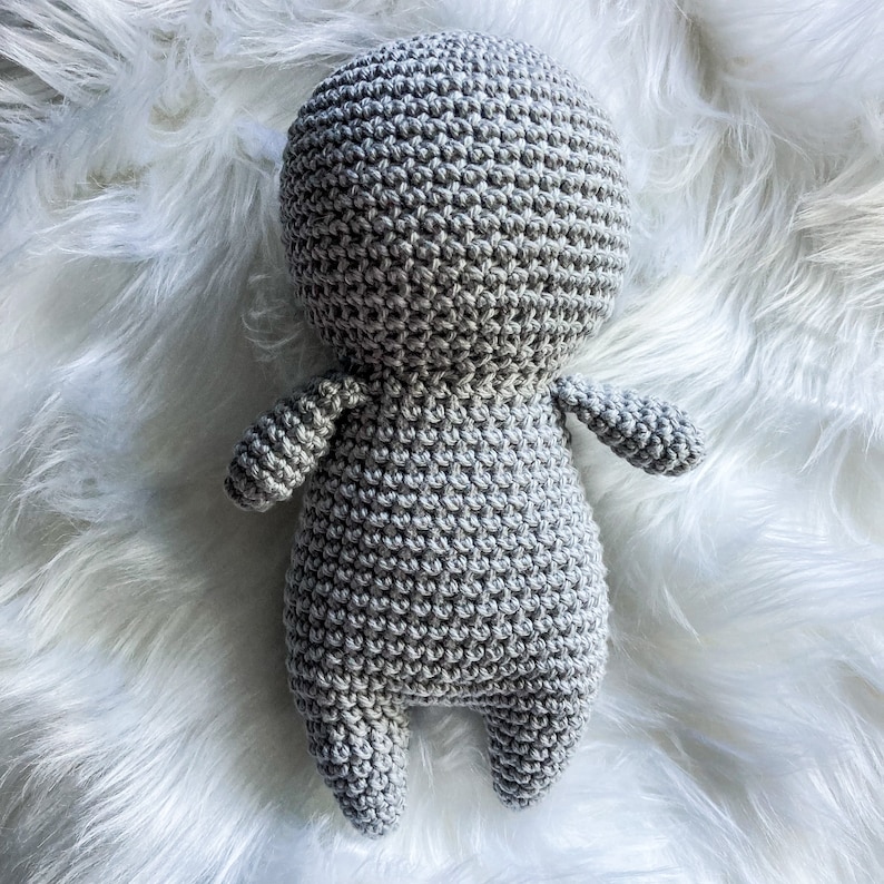 LUNA Chubby Base Body Amigurumi Crochet Pattern - Etsy