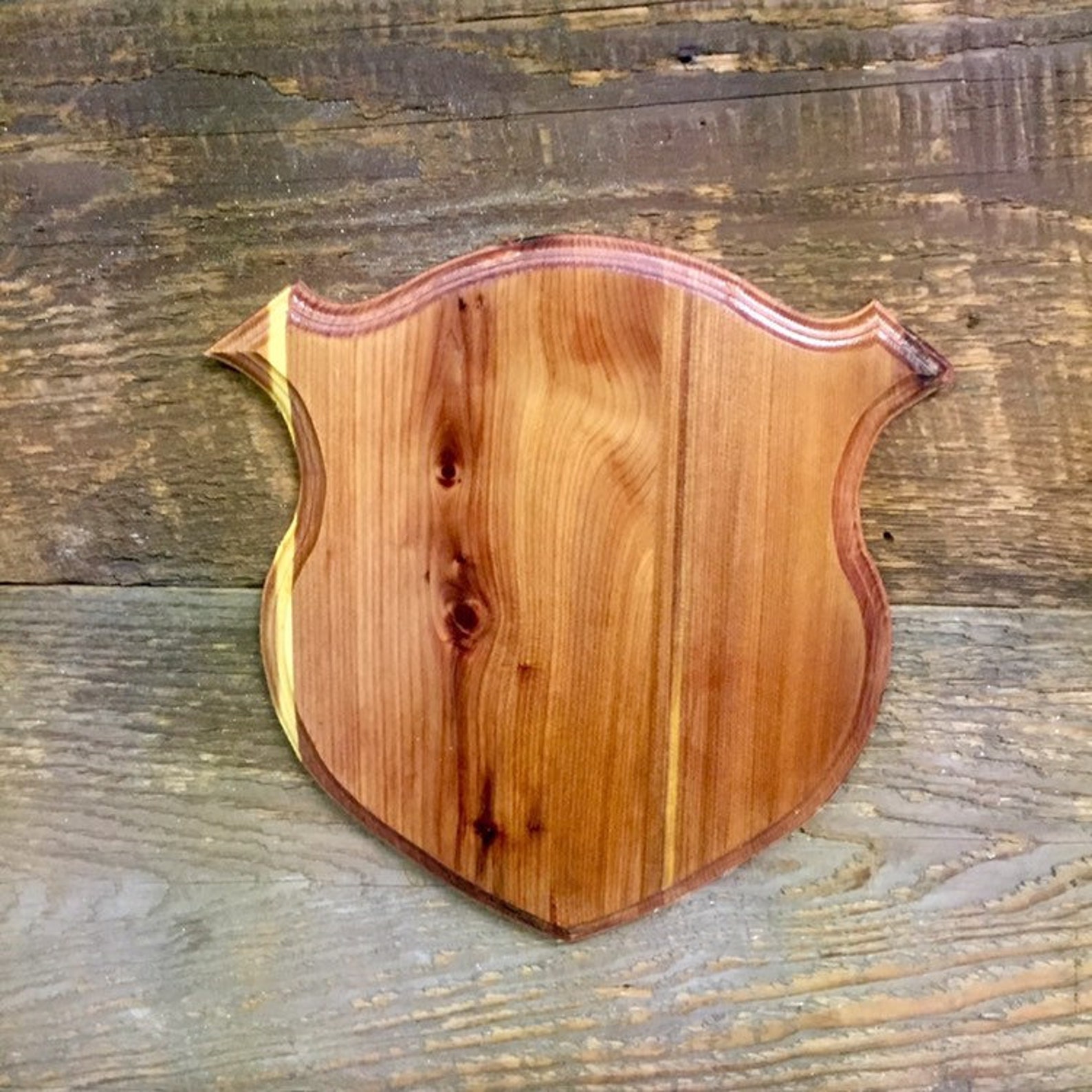 Deer Plaques Cedar & Oak Shield Taxidermy Mounting Dayhoff's ...