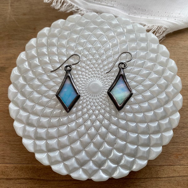 Stained Glass Earrings - Etsy