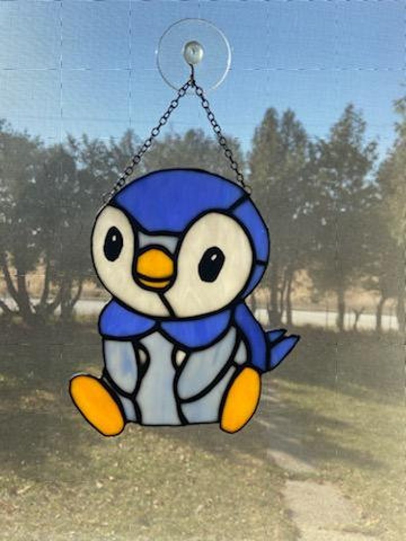 Stained Glass Penguin - Etsy