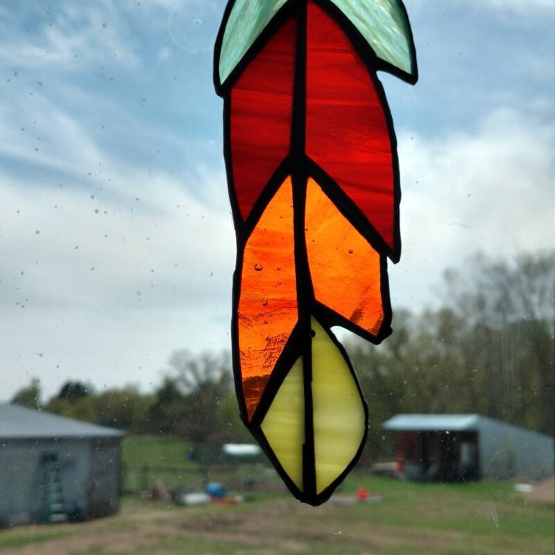 Eagle Feather Glass - Etsy