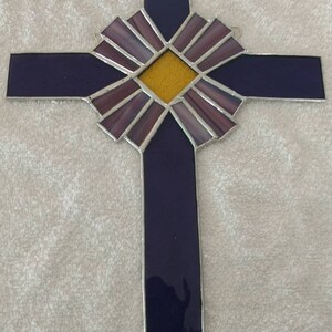 Stained Glass Cross - Etsy