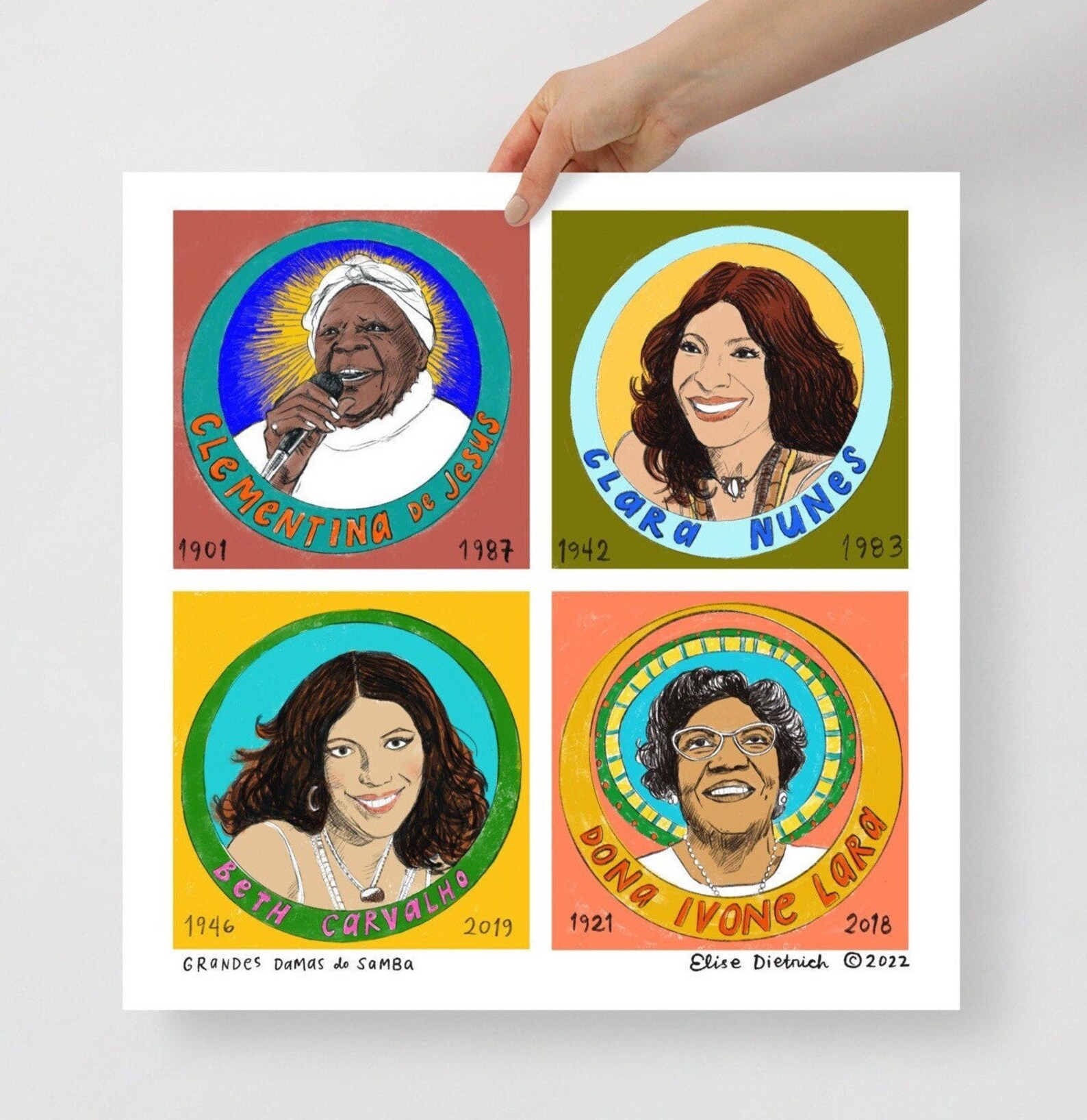 Art Print: Grandes Damas Do Samba - Etsy