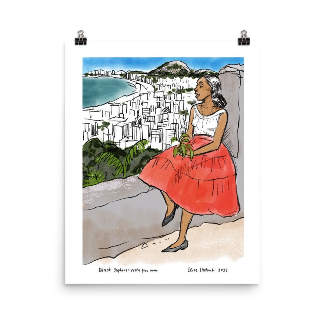 Black Orpheus Vista Pro Mar Art Print - Etsy