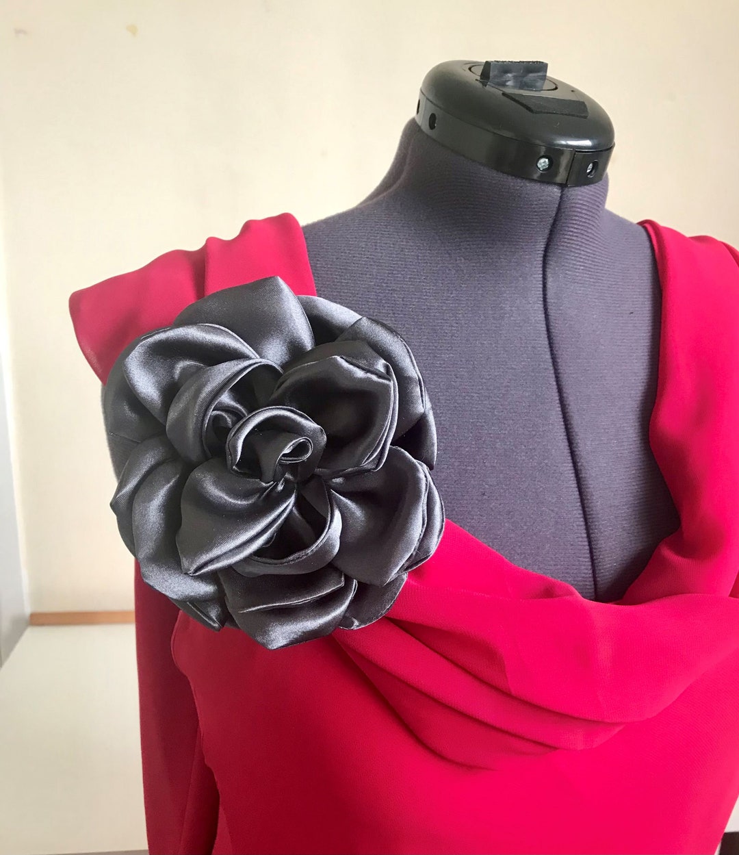 Shoulder Corsage Oversized Extra Large Flower Brooches Beautiful Brooch ...