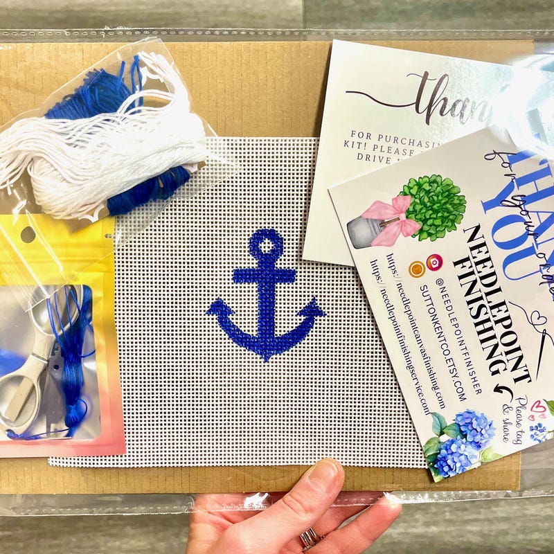Nautical Needlepoint - Etsy