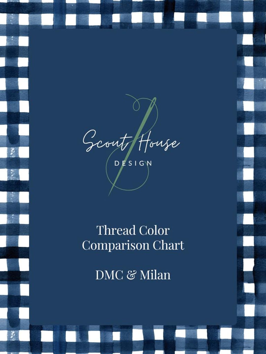 DMC Milan Thread Color Comparison Chart | Needlepoint Embroidery Guide ...